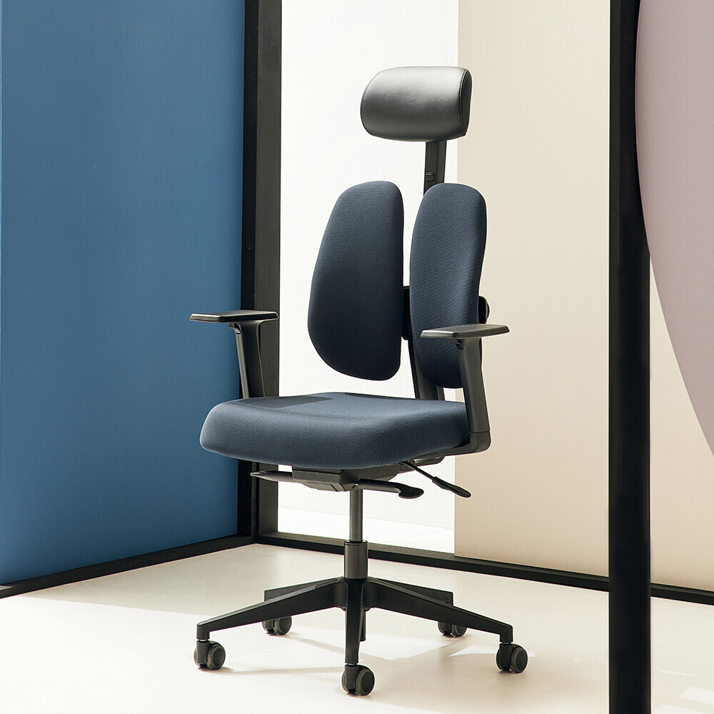 듀오백 D2500G-FM 메쉬 사무용 컴퓨터 책상 의자 - 듀오백