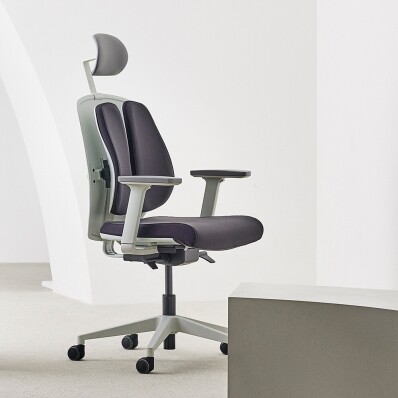 듀오백 브라보 BR-200M Airo 메쉬 사무용 컴퓨터 책상 의자 - 듀오백