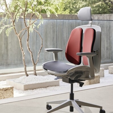 듀오백 D-043W 플러스 서울대 책상 독서실 의자 - 듀오백