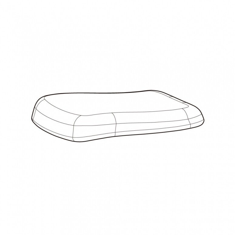 [셀프A/S] D2500G 스펀지 좌판 - 듀오백