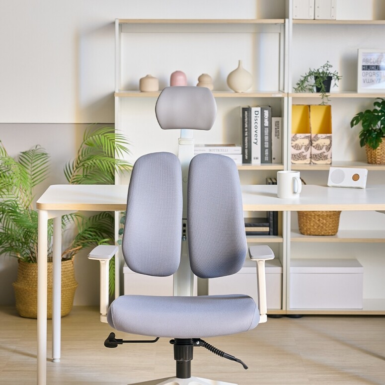 듀오백 D-ZERO-W 사무용 컴퓨터 책상 의자 - 듀오백